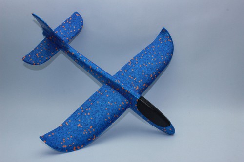 Gleitflieger BLAU Wurfgleiter XXL Styroporflieger 50cm Flieger ...