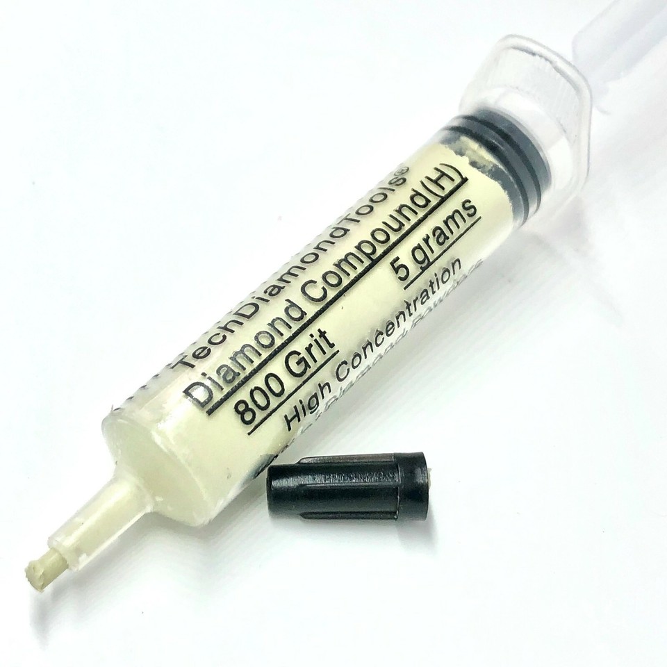 Diamond Paste Compound Polishing Lapidary; 10 Grams 50,000 Grit to 400 ...