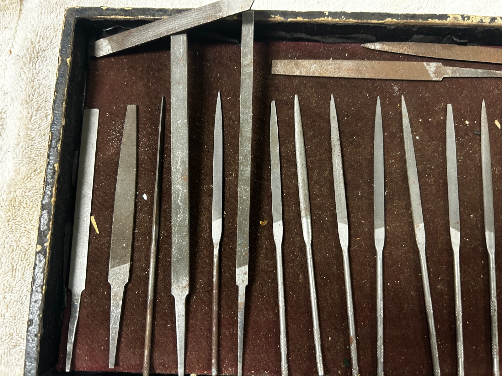 MACHINIST TOOL LATHE MILL Machinist Lot of Needle and Small Files | eBay