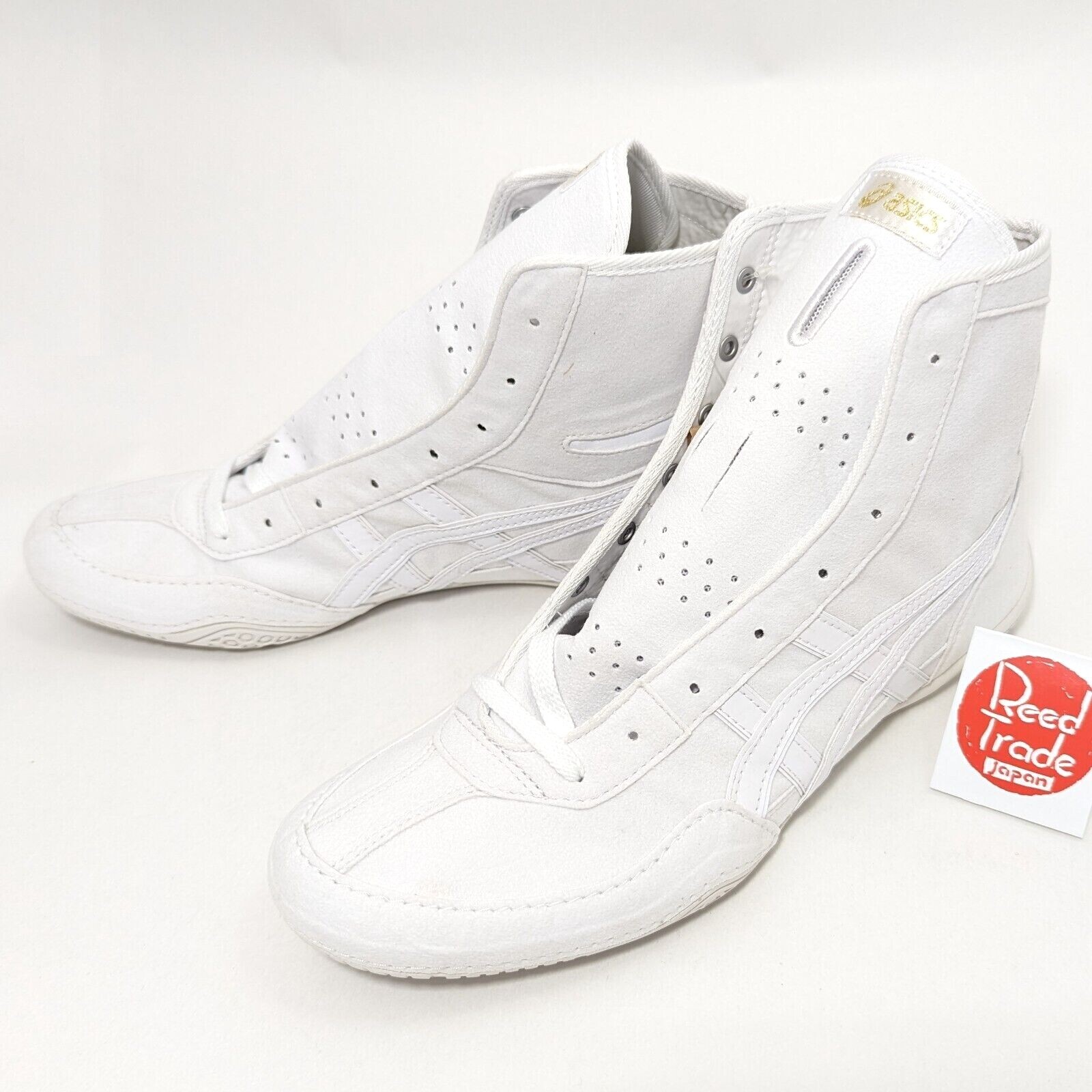 ASICS Wrestling Shoes 1083A001 White/White EX-EO(TWR900) Successor | eBay