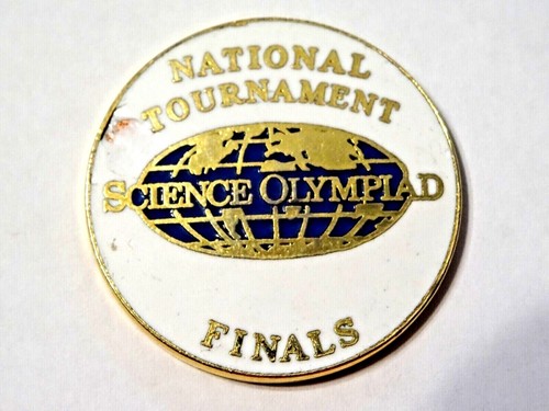 SCIENCE OLYMPIAD ~ VINTAGE NATIONAL TOURNAMENT FINALS ENAMEL LAPEL PIN ...