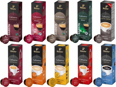 10 x Tchibo Cafissimo VARIETY MIX Coffee Pods 10 x 10 Capsules | eBay