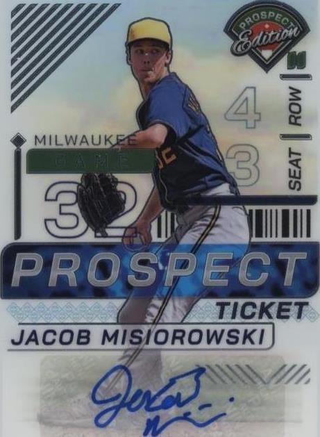 2024 Panini Prospect Edition - Jacob Misiorowski #156 Holo Signatures ...
