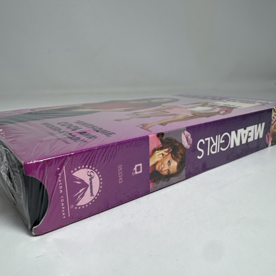 NEW Mean Girls Sealed VHS Copyright Paramont Pictures 2004 Wal-Mart ...