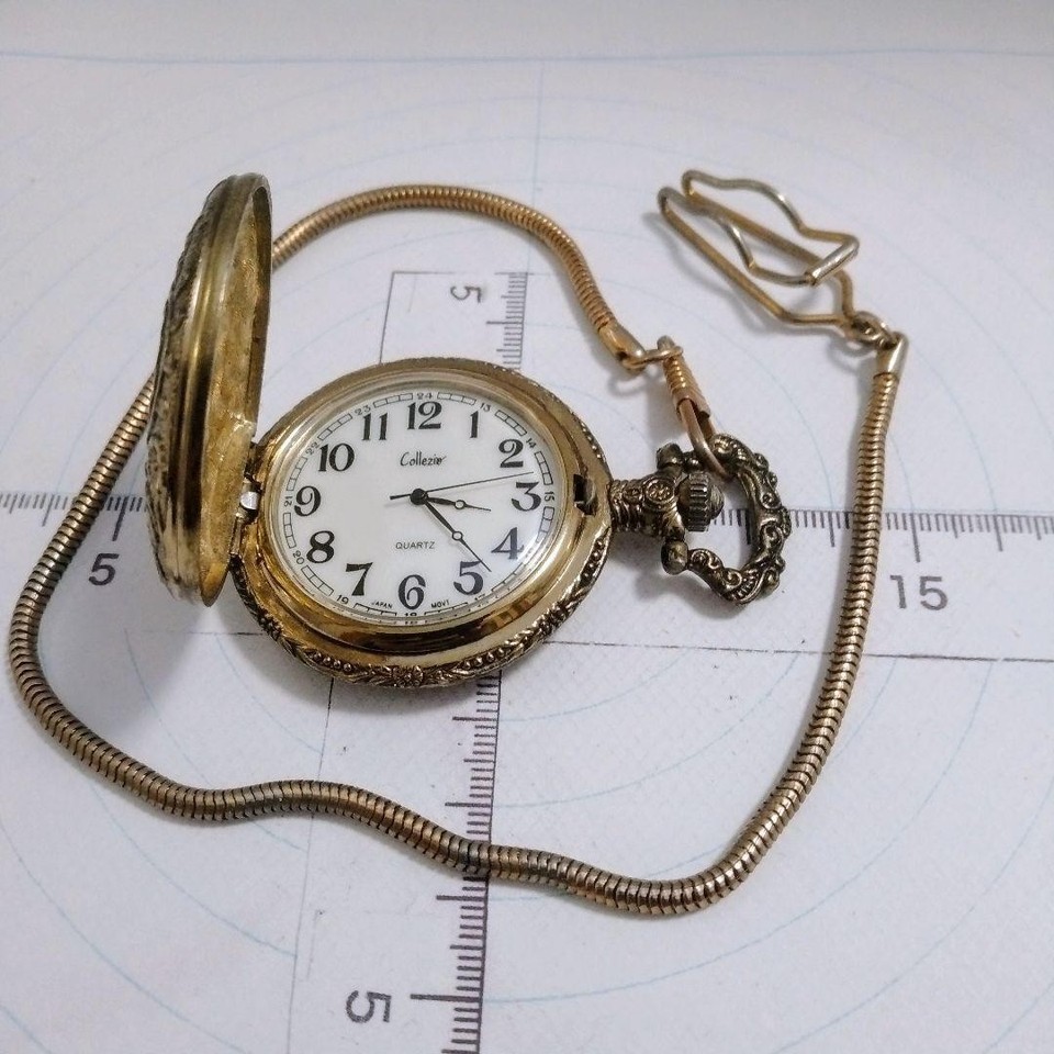 Unused and working product Vintage Collezio Pocket Watch TIME MODULE | eBay