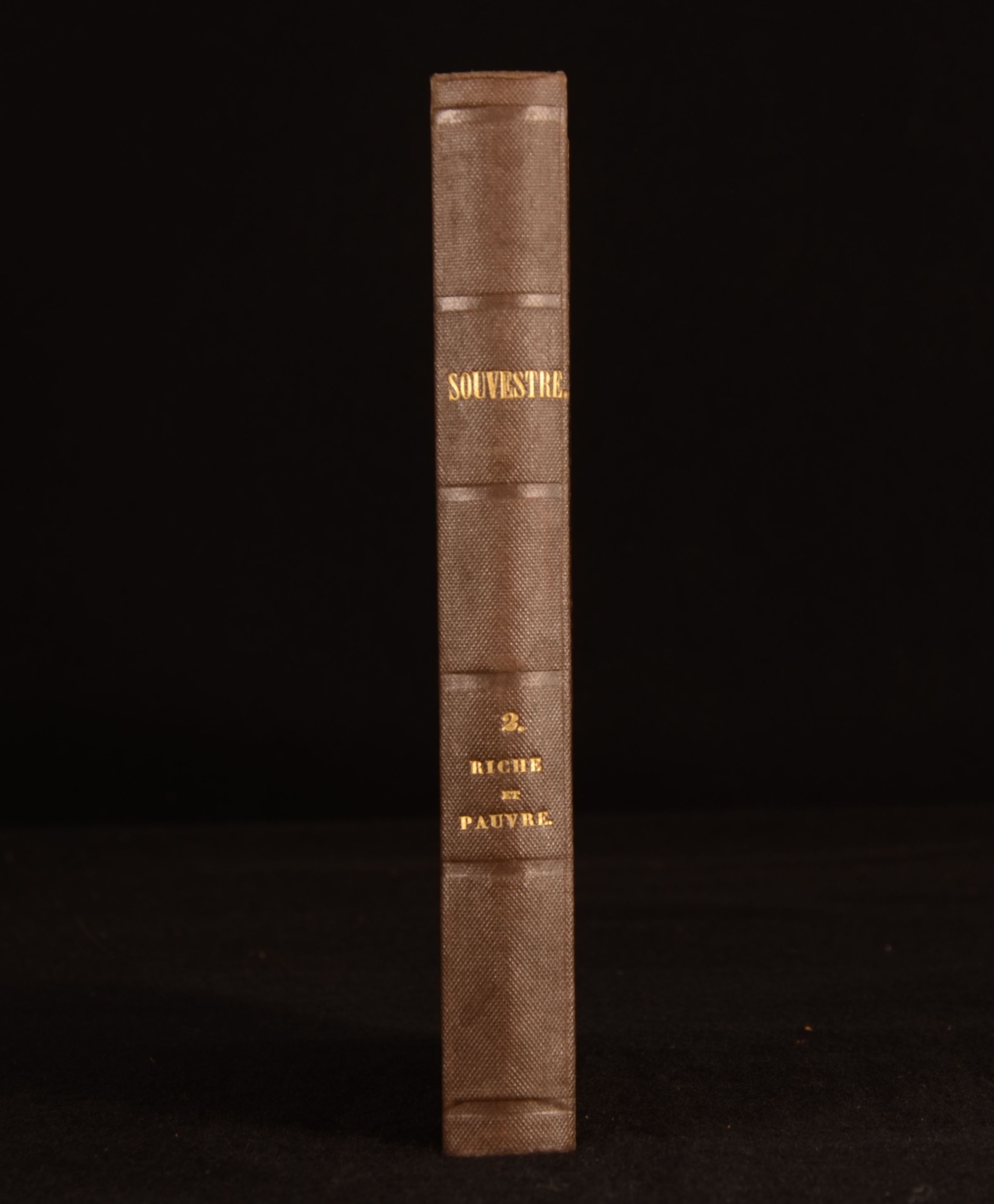 1836 Emile Souvestre Riche Et Pauvre Rich and Poor Novel French Volume ...