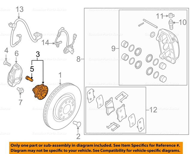 51750B1051 Hyundai Hub Assyfr Wheel 51750B1051 Genuine OEM Part for ...