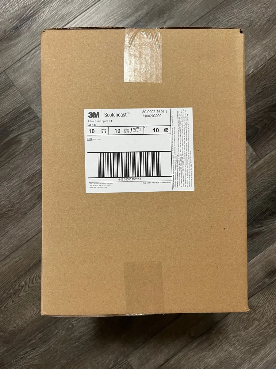 3M SCOTCHCAST INLINE Resin Power Cable Splice Kit 82-A2N, 40% OFF