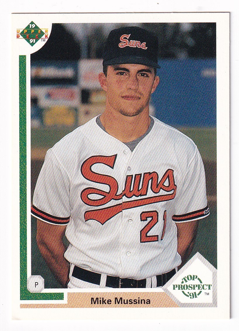 Mike Mussina 1991 Upperdeck MLB Rookie Card# 65 Suns | eBay