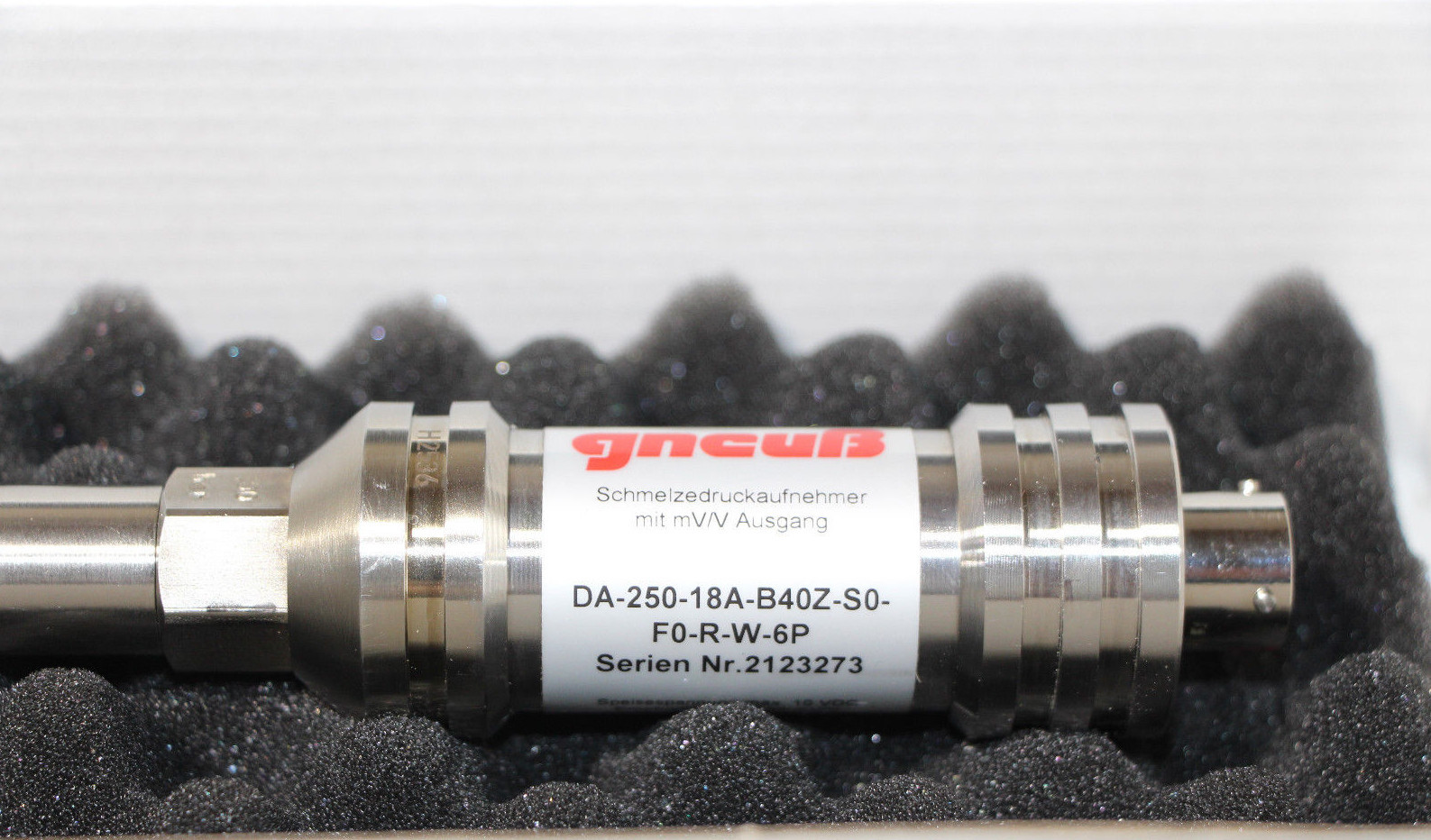 gneuß DA-250-18A-B40Z-S0-F0-R-W-6P Schmelzdruckaufnehmer neu/OVP (C409 ...