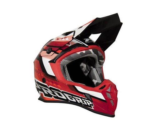 Progrip 3180 Helmet Red White | eBay