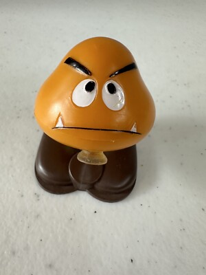 1989 Nintendo Super Mario Bros Goomba Jumping Toy Figure 2" Mushroom ...
