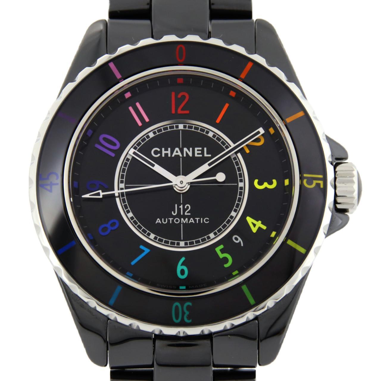 Authentic CHANEL J12 Electro Caliber 12.1 LIMITED H7122 ceramic ...