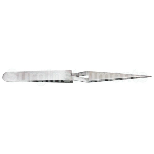2 Tweezers Forceps Set Cross Lock Self Closing Reverse Action | eBay