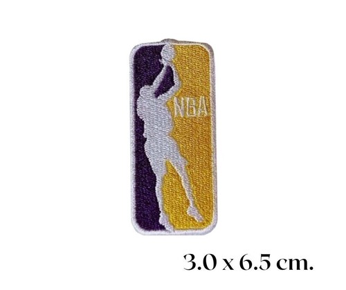 NBA Logo 3.0x6.5cm Patches Logos Iron, sew on fabrics | eBay
