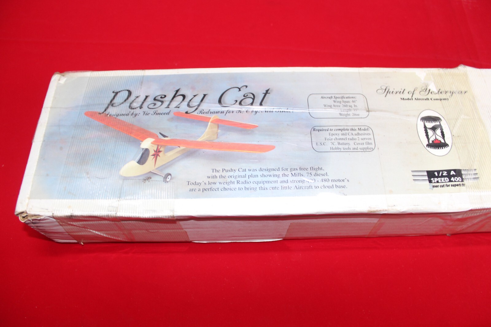 NIB SPIRIT OF YESTERYEAR PUSHY CAT ELECTRIC POWERED KIT | eBay