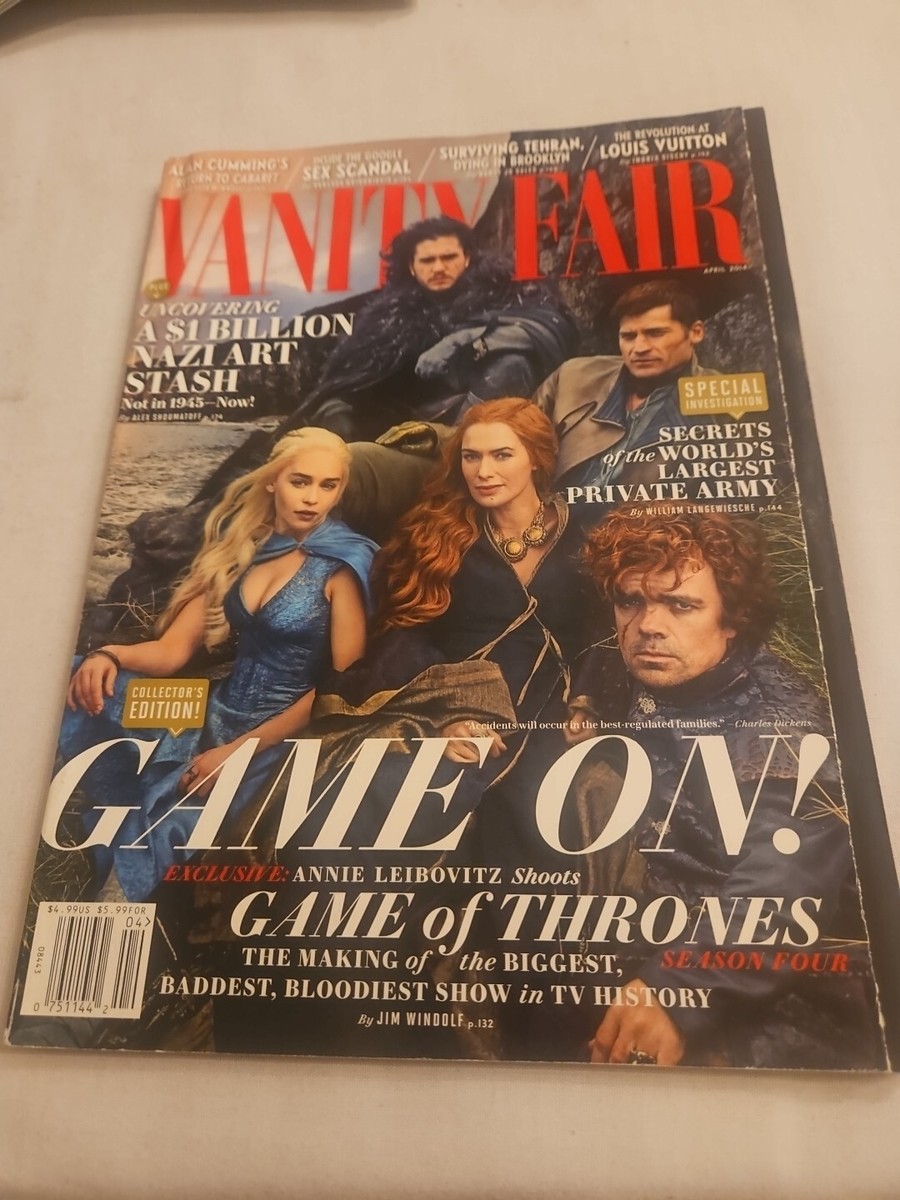 Game Of Thrones Vanity Fair Cover Been Too Long Since We've Had A Good