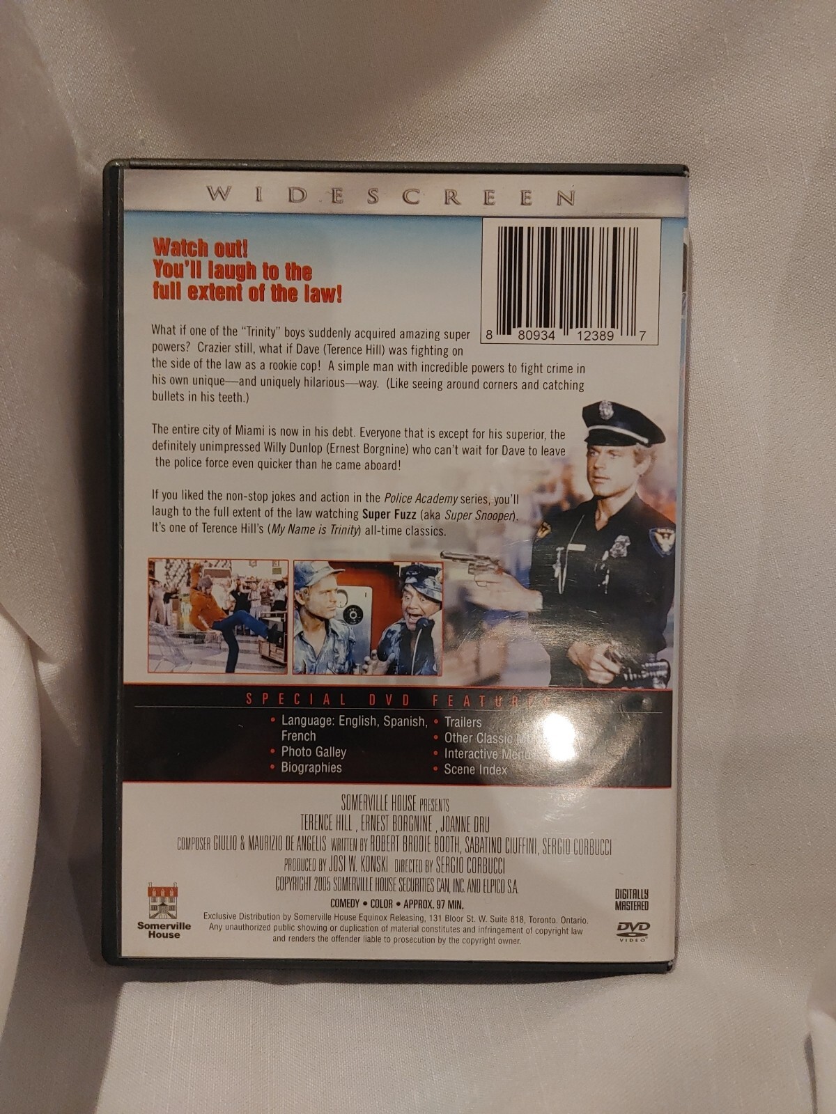 Super Fuzz (DVD) Terence Hill RARE 880934123897 | eBay