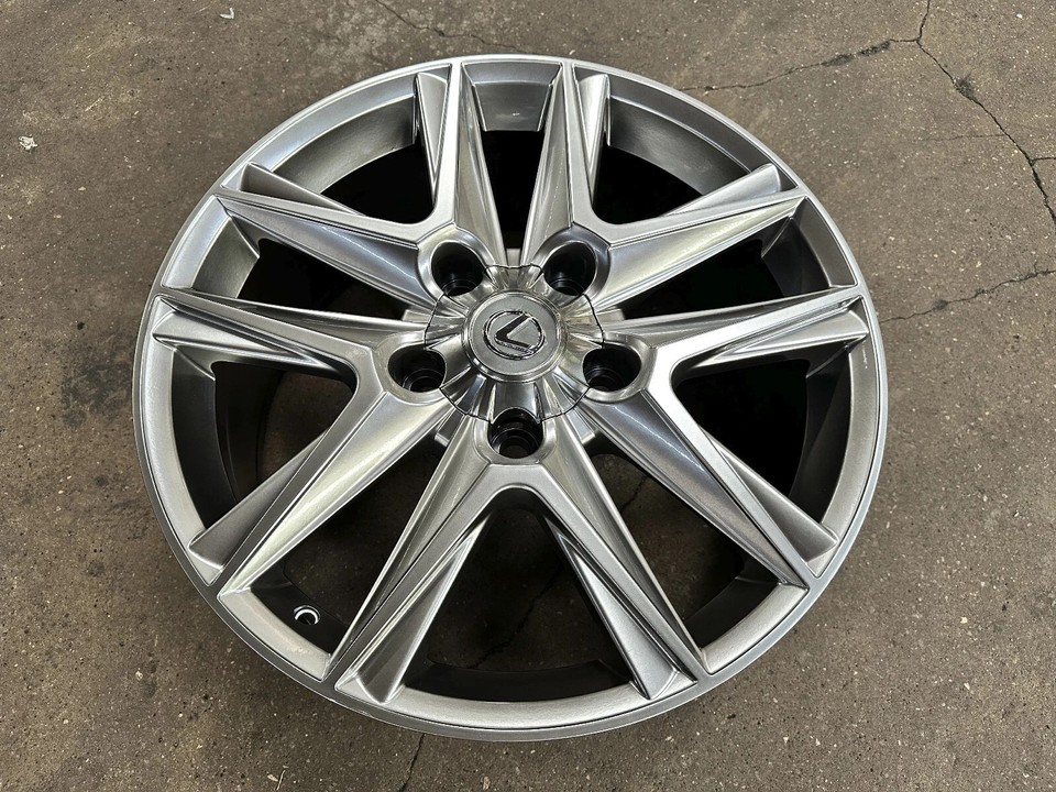 New Set (4x) 20x8.5" LX Hyper Black 5x150 for LEXUS TOYOTA Cygnus ...