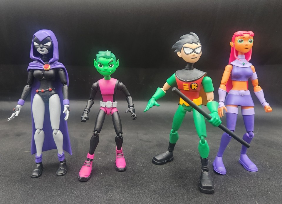 Mcfarlane DC Multiverse Custom Starfire Teen Titans Go Figure 1/12 ...