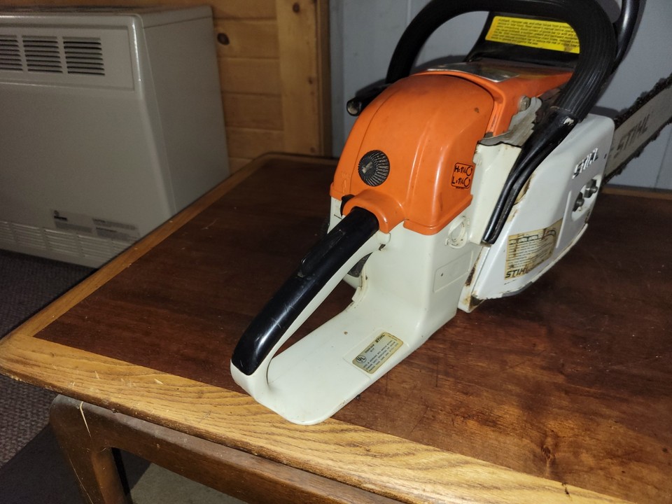 Stihl 028 AV Super Chainsaw With 16" Bar And Chain Runs Used Chainsaw ...