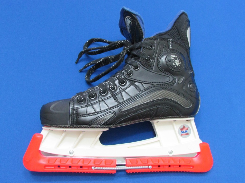 Mission Pure Fly Ice Hockey Skates (2003) w/ White Perfecta Blades (Sz ...
