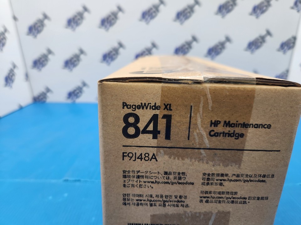 HP 841 PageWide XL Maintenance Cartridge - F9J48A | eBay