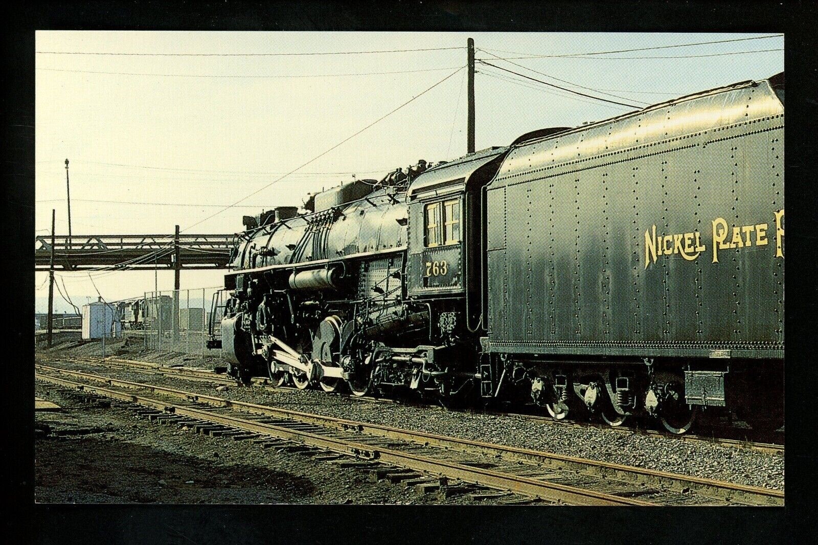 Train Railroad postcard New York Chicago St Louis RR #763 VA Museum ...