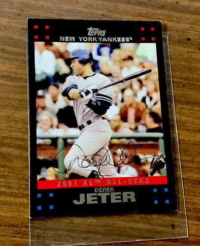 Derek Jeter 2007 Topps Update AL All-Star Card #UH218 NY Yankees MLB ...
