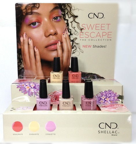 VINYLUX CND Nail Polish - SWEET ESCAPE 2019 Collection 0.5oz - Choose ...