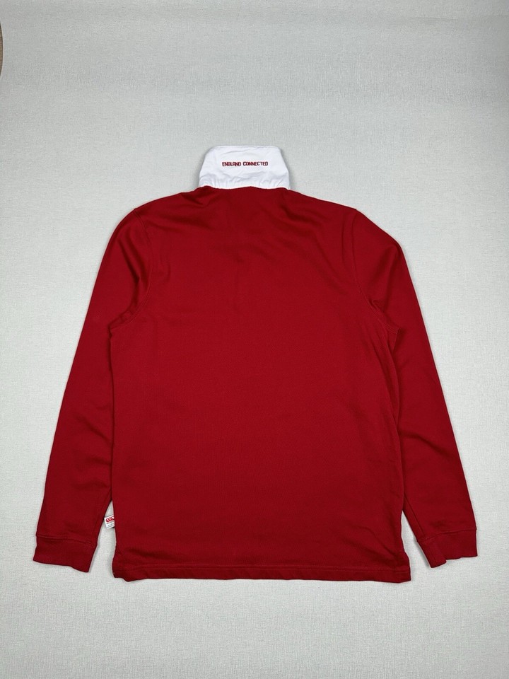 Men’s Canterbury England O2 Long Sleeve Rugby Shirt size L | eBay Australia