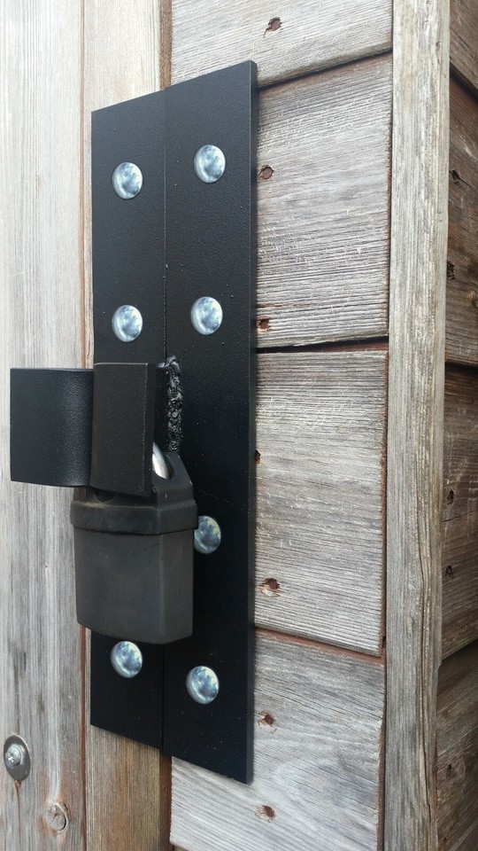 Heavy Duty Security hasp (Vertical) Padlock protection unlike hasp ...