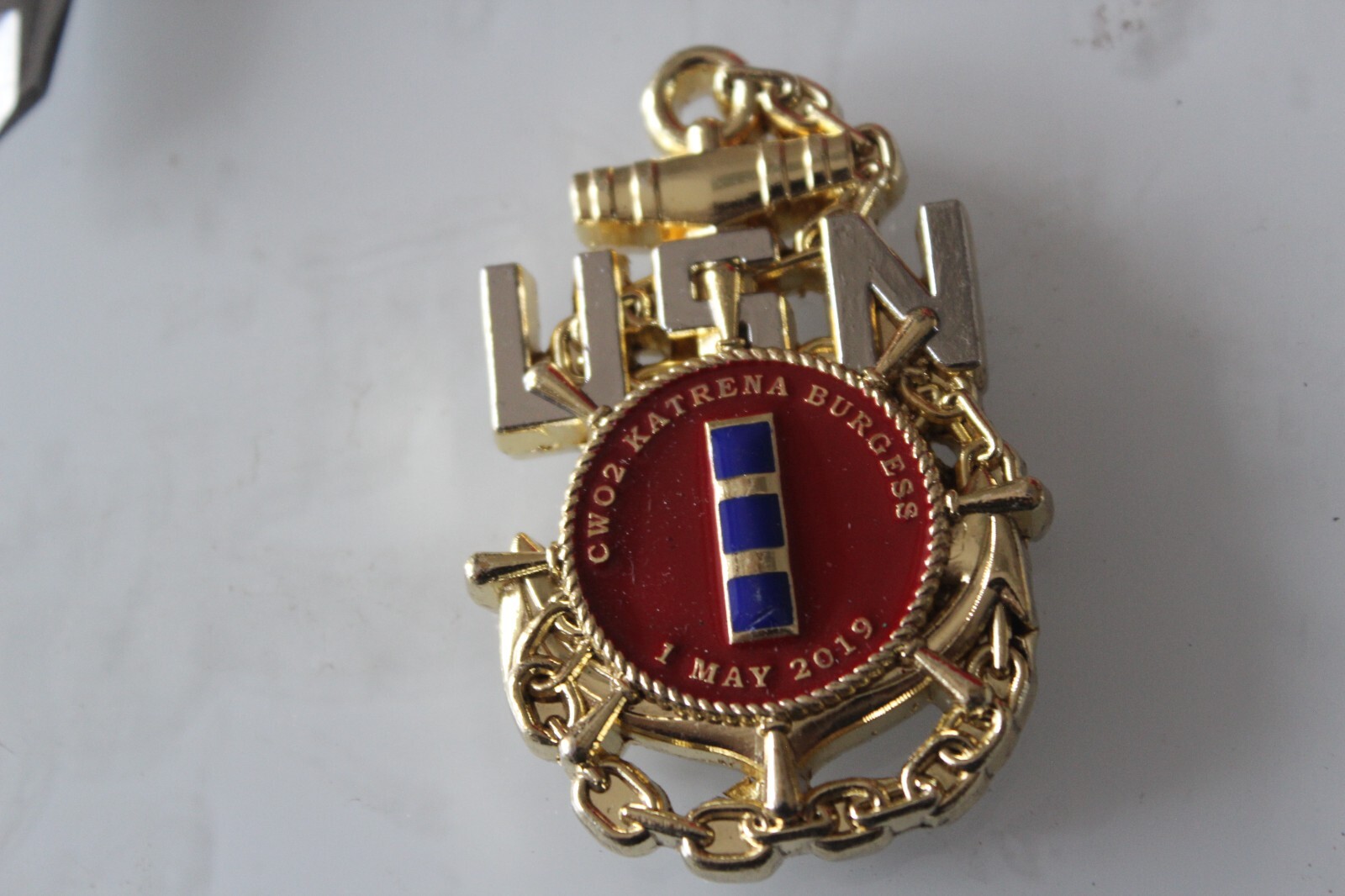 USN Navy CWO2 Katrena Burgess Challenge Coin | eBay