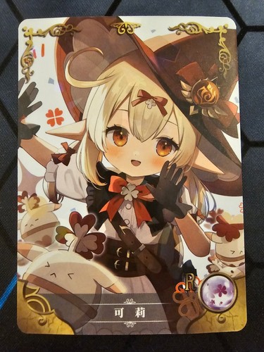 Genshin Impact Klee R NS-5M08R-02 Goddess Story Anime Card | eBay