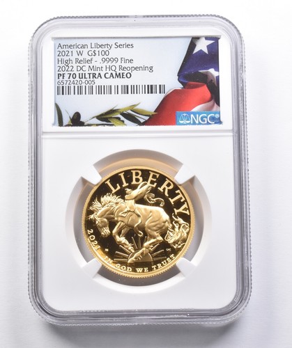 PF70 2021-W $100 Gold Liberty High Relief 2022 DC Mint HQ NGC *4278 | eBay