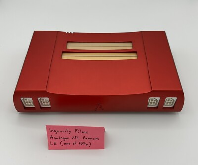 Analogue NT Famicom Red Limited Edition (Only 50 Consoles Ever made ...