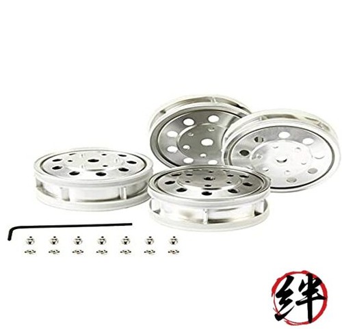 Tamiya 56518 1 14 Truck Trailer Rims 22 mm Plastic Euro Look Chrome ...