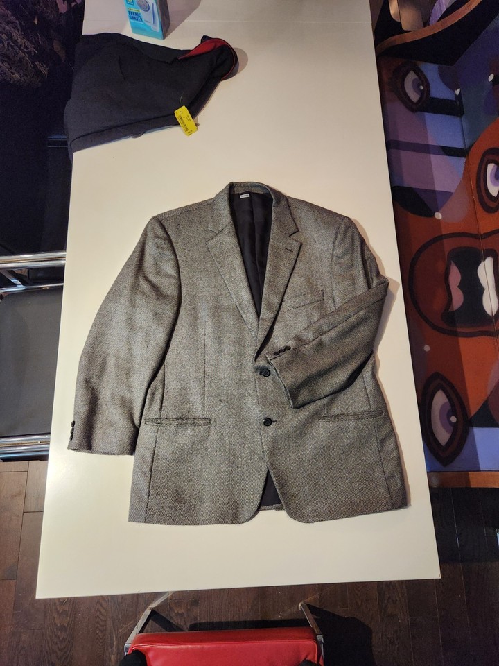 Arnold Brant Men’s Blazer • 100% Cashmere • Size 44 Long • Loro Piana Fabric | eBay