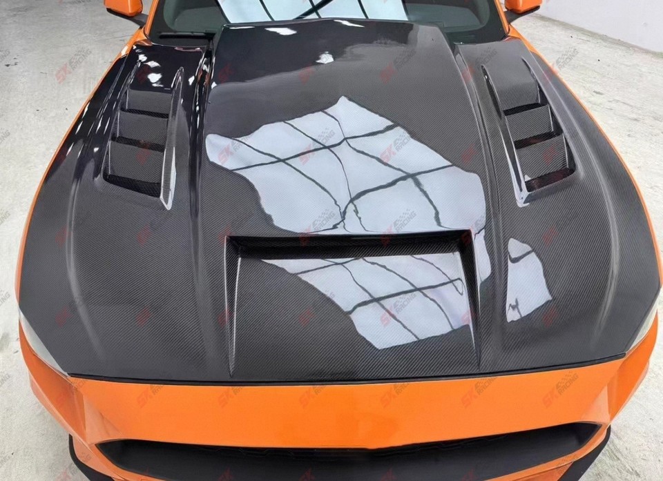 Fits 15-17 18-23 Ford Mustang A/B/C/D/E/F/G/H/I Style Front Hood Panels ...