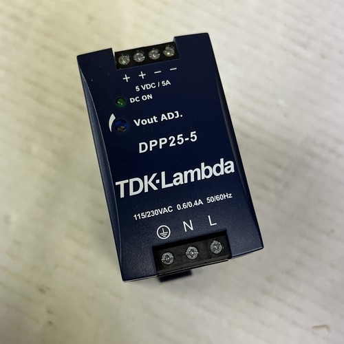 TDK-Lambda DPP25-5 DC Power Supply, 5V/5A , 25W | eBay
