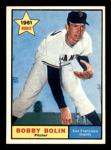 1961 Topps Baseball #449 Bobby Bolin NM *e1 | eBay