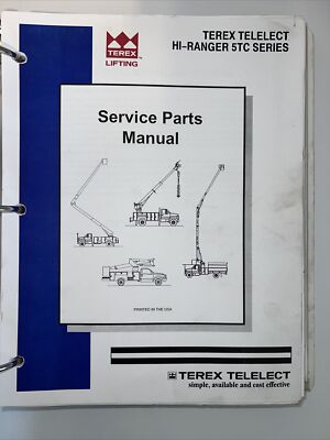 Terex Hi-Ranger 5TC Series Bucket Truck Maintenance Service & Parts ...