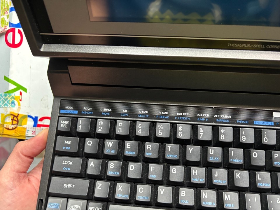 Panasonic Laptop Word Processor KX-WL50 Tested No Power Cable | eBay