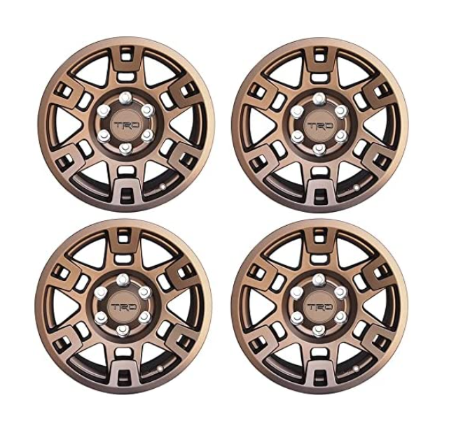 Tacoma 4Runner TRD Pro Wheels Bronze Color 17 Inch PTR20-35110-F5 ...