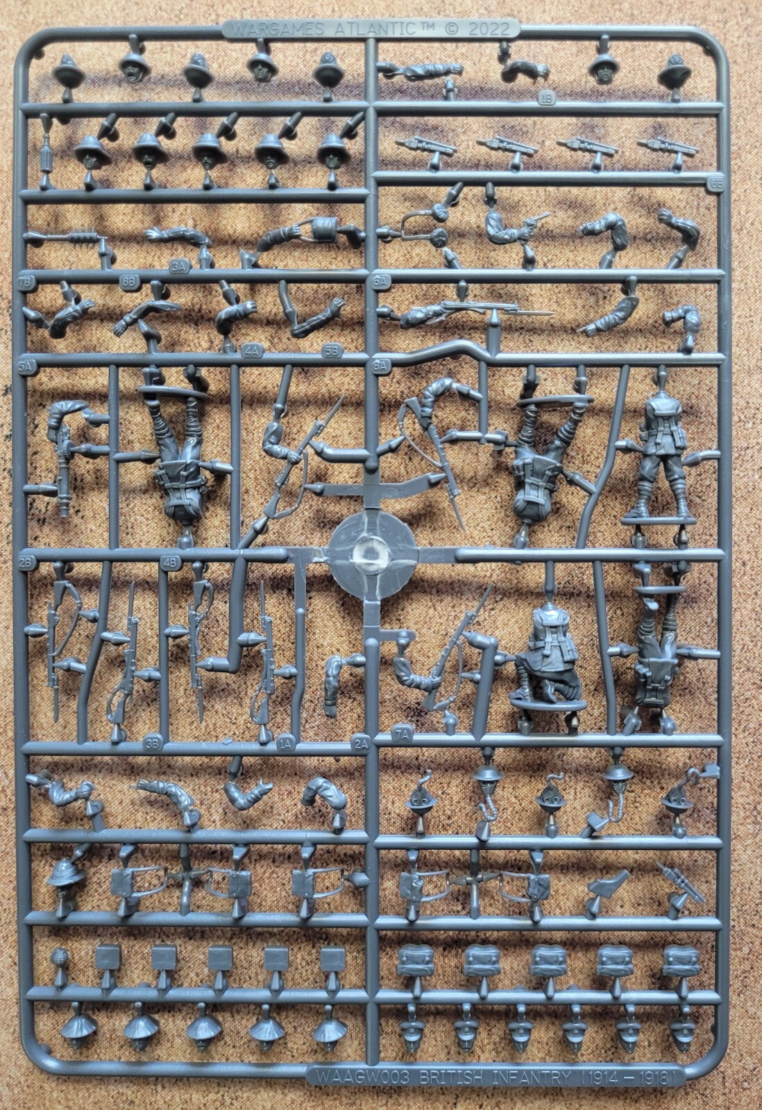 Wargames Atlantic 28mm WWI British Infantry (The Great War) 1914-1918 ...