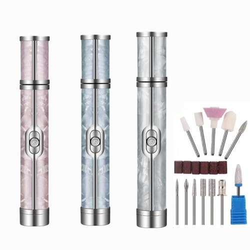 Nail Grinder for Human Toenail Sander for Thick Nails Cordless 4 Speeds ...