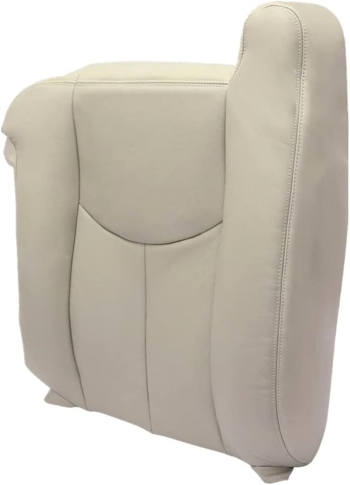 Driver Side Top Lean Back Replacement Leather Seat Cover Shale Light ...