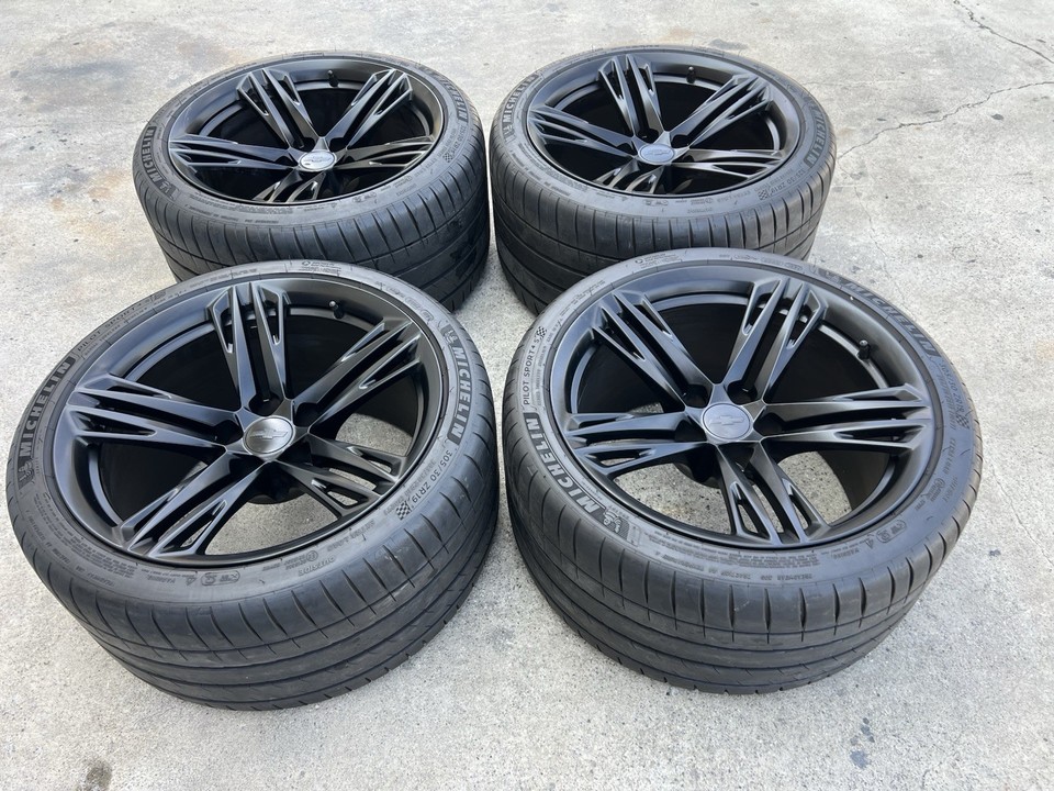 19” Chevy Camaro ZL1 1LE ZL-1 1-LE Wheels Rims Tires Original Stock ...