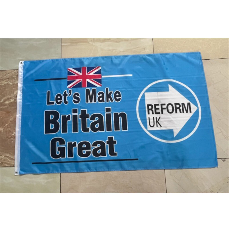 Reform Uk Flag 90X150Cm Flags Not Keir Starmer Political Not England Uk ...