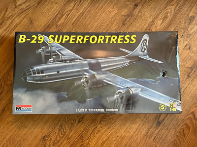New! Monogram 1/48 B-29 Superfortress Model Kit No. 85-5718 Boeing ...